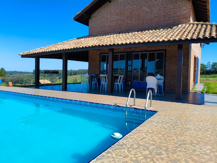 Casa Com Piscina E Vista Privilegiada Em Itu - Itu