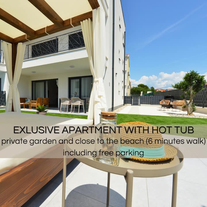 Apartment Mi ČIovo Mit Privatem Jacuzzi Und Garten - Okrug Gornji