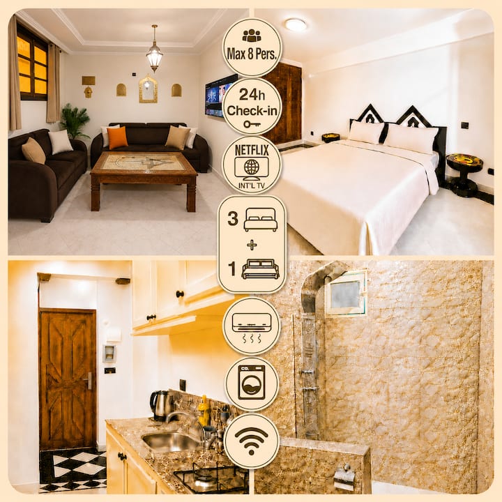 Appartement Sahara · Guéliz, Marrakech - Marrakesh