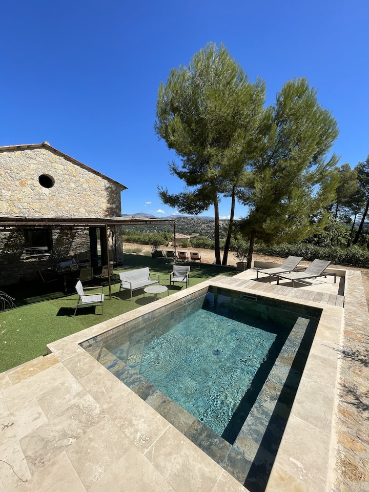 Charmante Maison De Vacances Dans Le Sud France - Fayence