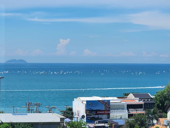 芭提雅奢华1居室公寓/150米到达海滩/楼下7-11便利店 - Pattaya City