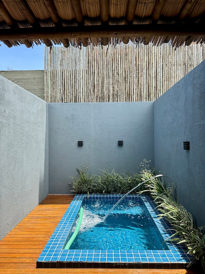 Bangalô Com Piscina Privativa Em Milagres - Al.1 - São Miguel dos Milagres