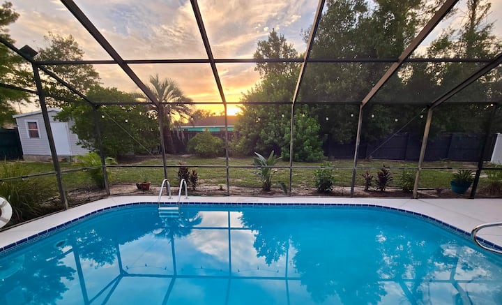 Game Room, Heated Pool King Bed, Near Weeki Wachee - Spring Hill, FL