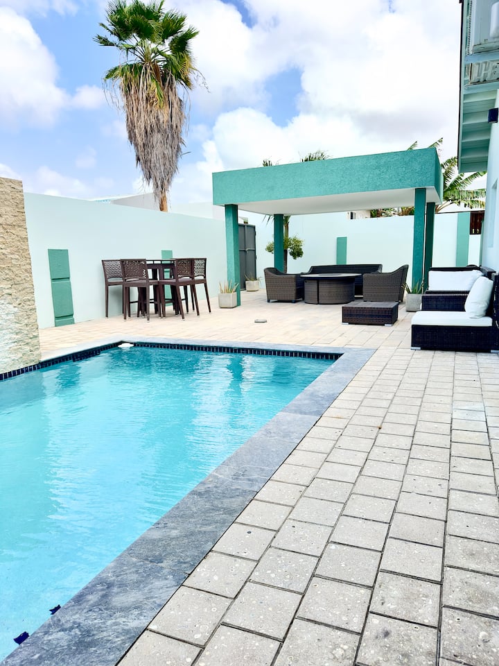 San Miguel (Petit) Apt (2bd2ba) W/pool Sleeps 4-#1 - Aruba