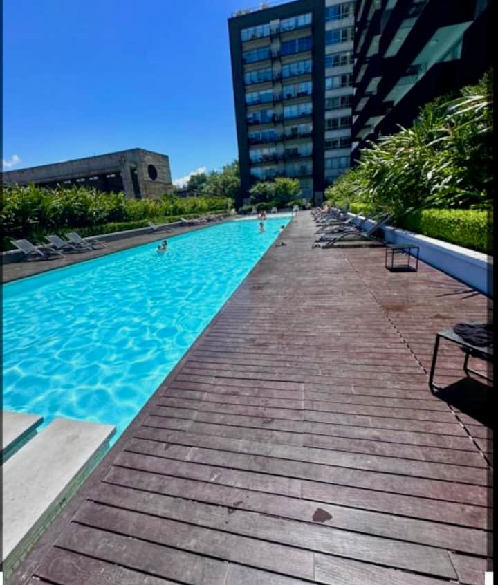 Apartment Palermo Hollywood Pools Balcony - Buenos Aires