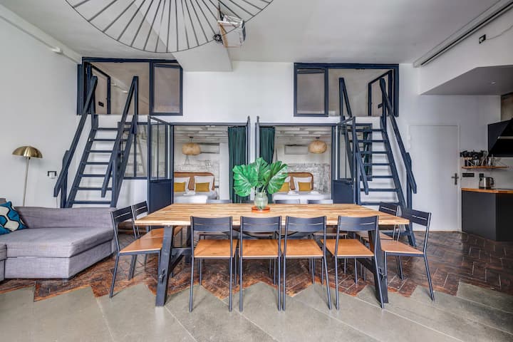 Stylish And Sunny 7bd With Garden For 17 Guests! - Paris