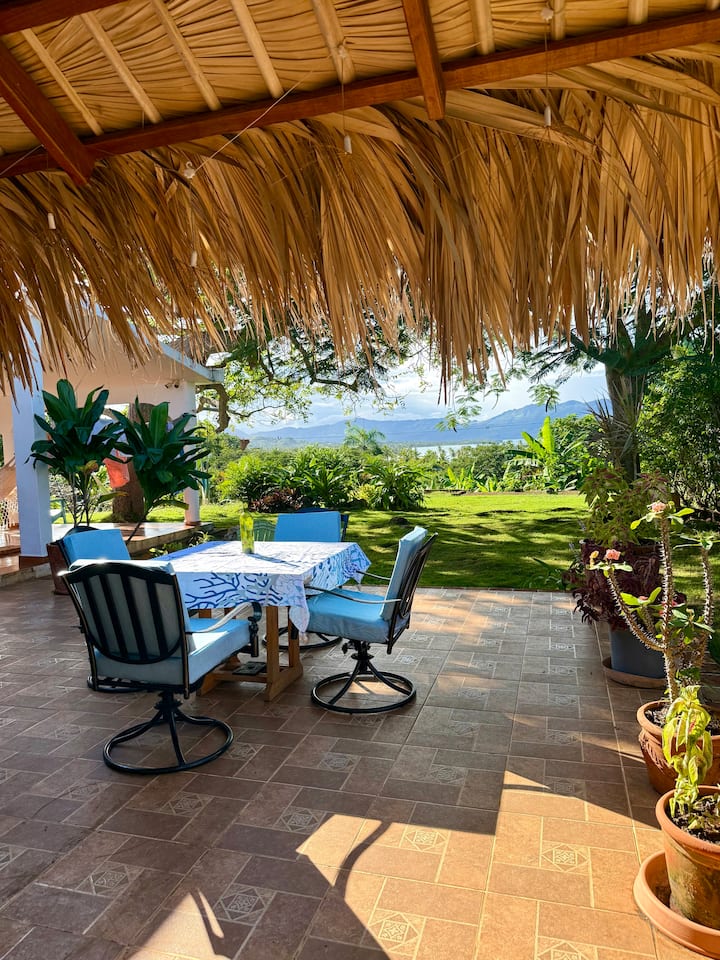 Ocean View Bungalow, Walking Distance To The Beach - Dominican Republic