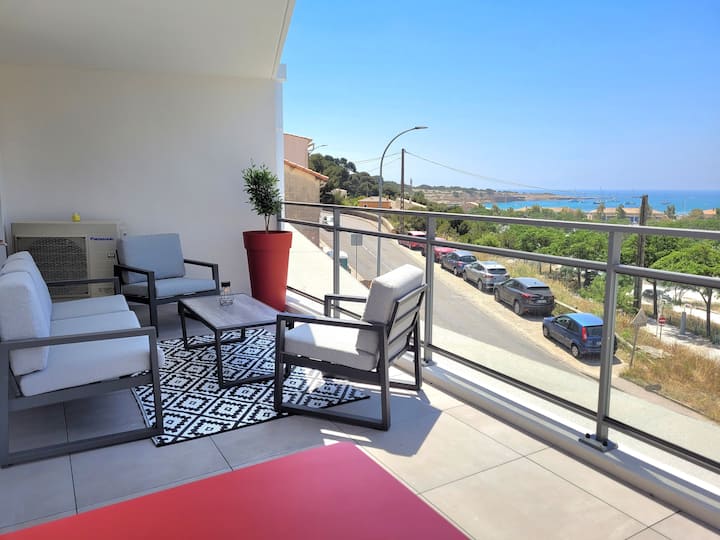 Appart T3 Standing Classé 4*, Bord De Mer - Martigues