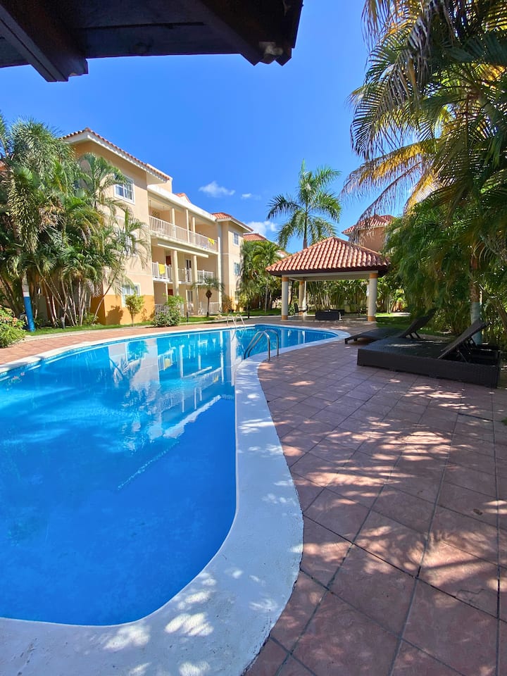 Alojamiento Ideal Para Familias Centrico/alberca - Punta Cana