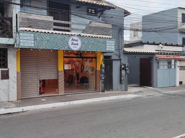 A 5 Mm A Pé Para Praia Grande E Garagem P 2 Carros - Arraial do Cabo