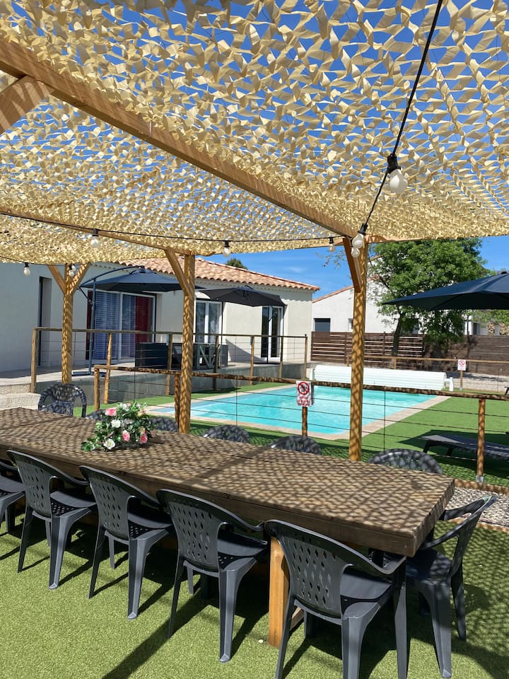 La Villa L’ardéchoise Piscine Chauffée - Ruoms