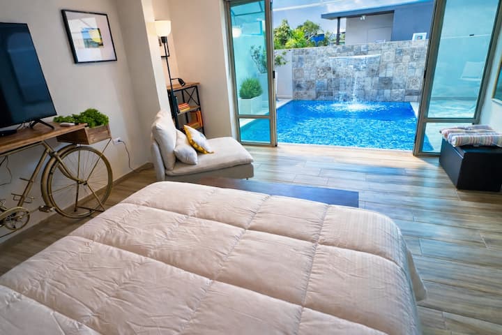 Simplicity Suite/ Pool/ 2bed/ By Casa Santiago - Aguadilla