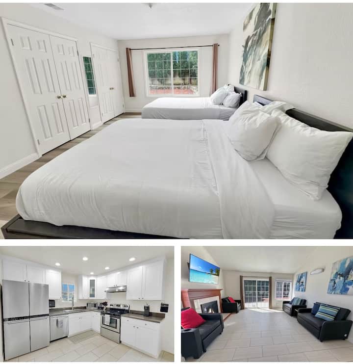 2q,4s,4sb_10beds_sleep12_ezfwy_ev_bbq_ac_kit - Morgan Hill, CA