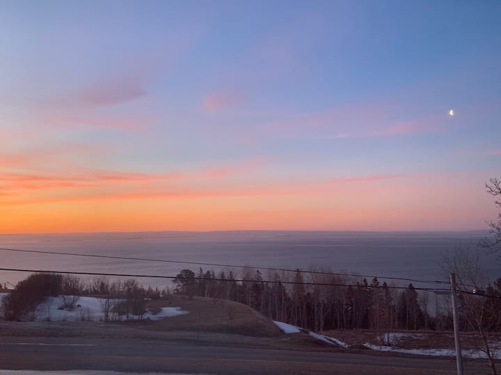 Chalet Boomerang - Vue Sur Fleuve St-laurent - Charlevoix