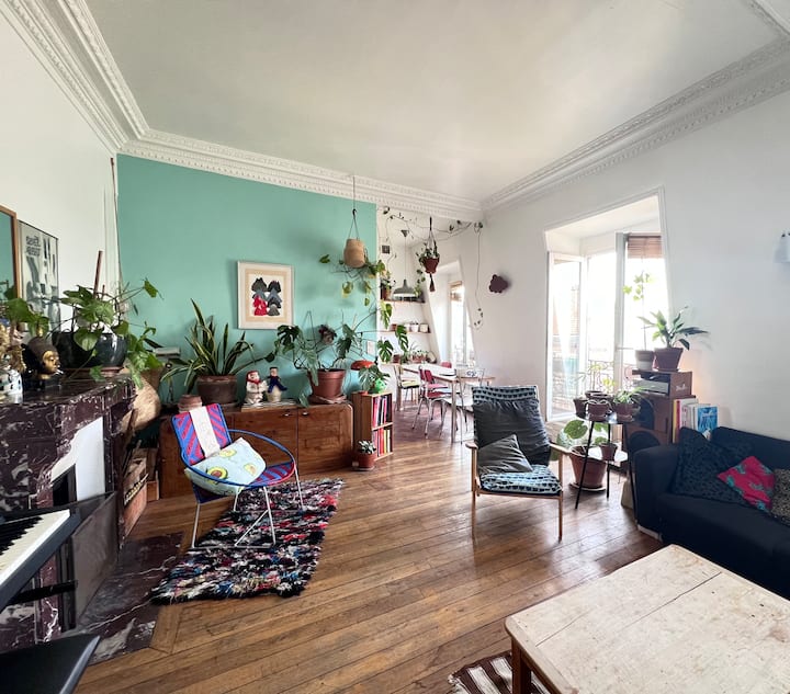 Appartement Familial Chaleureux - Top Floor - París