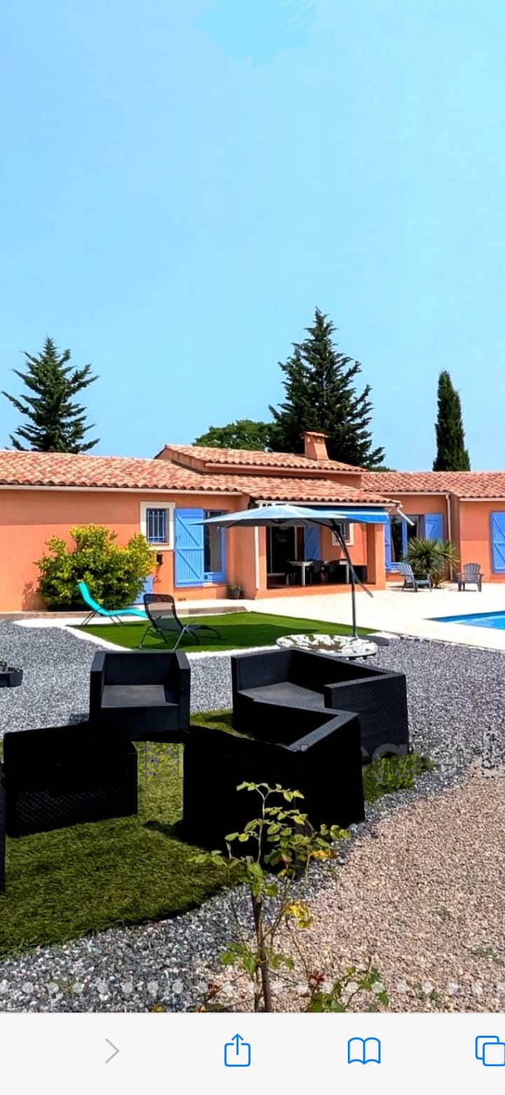 Bella Vita –Villa Provence Avec Piscine Privée Mer - Les Arcs