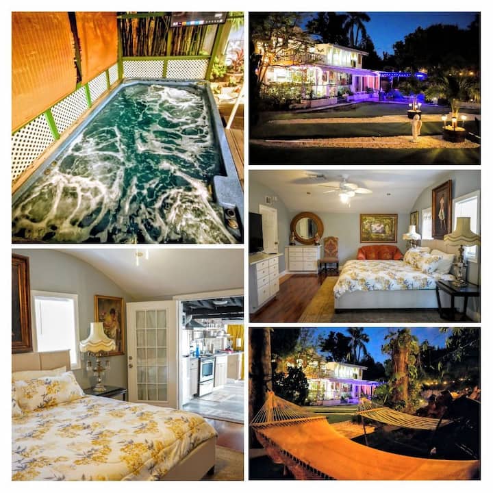 Tropical Villa+swimspa+minigolf Near Dt & Beach's - St. Pete Beach, FL