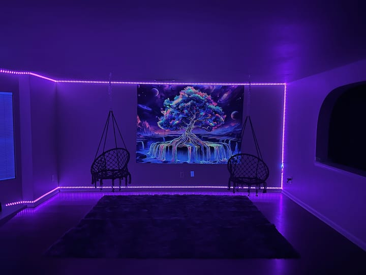 Spacious 6br + Neon Den In Charming Concord! - Concord, NC