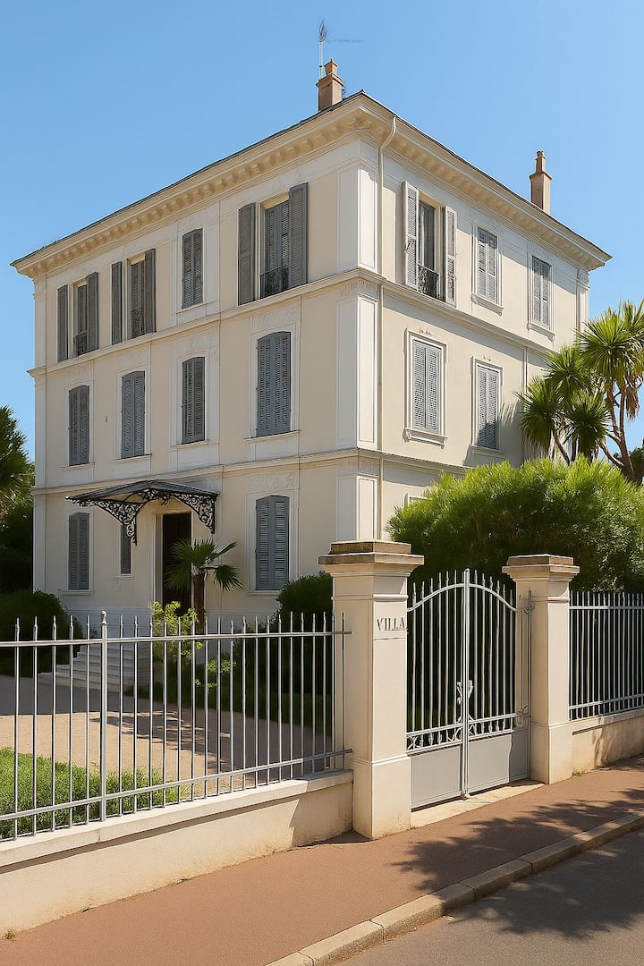 Beau Duplex T4/3 Chambr/50m Mer à Pied/jardin/park - Cannes