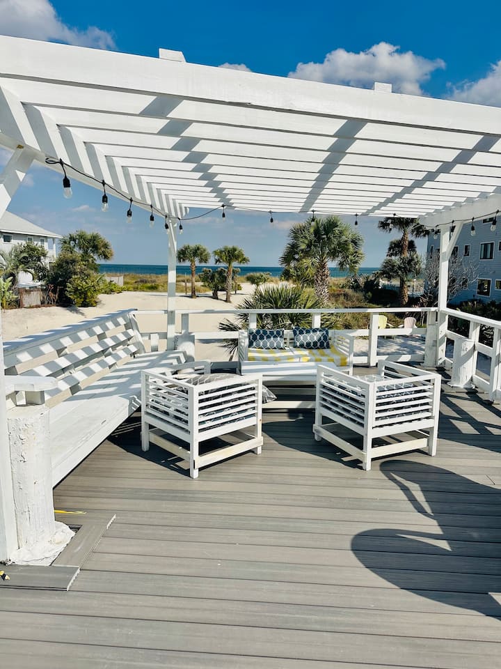 Oceanfront Home On Private Sandy Beach, Sleeps 16 - St. Augustine, FL