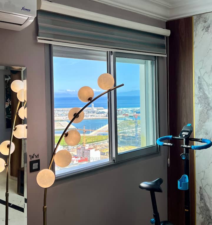 Escapade Tranquille Au Boulevard Vue Mer & Piscine - Tangier
