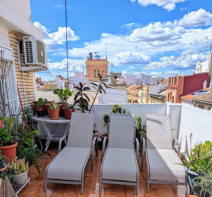 ÁTico Terraza Centro Histórico - Valencia