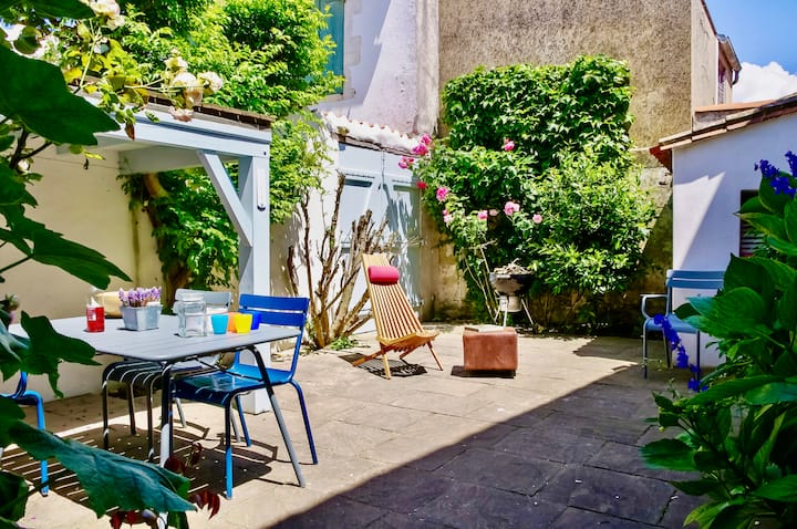 Maison Centre Village, Tout à Pied Ou à Vélo - La Couarde-sur-Mer