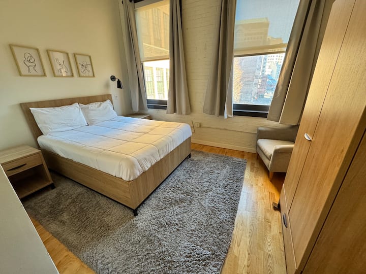 Modern Private Furnished 1 Bed Downtown Hartford - West Hartford