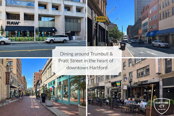 Trumbull & Pratt St Private Studio Loft Elevator - Hartford, CT