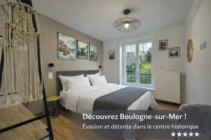 Au Balcon De La Basilique - Charme & Cocooning - Wimereux