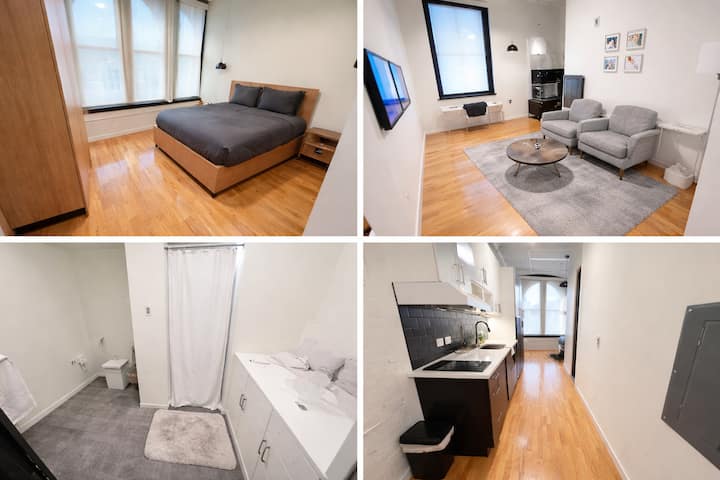 Trumbull Furnished Studio Private Loft Style Wi-fi - Hartford, CT