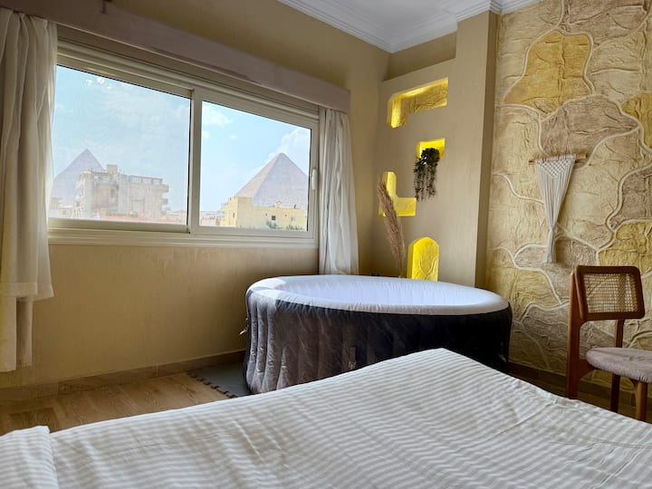 Studio With Pyramids View & Breakfast (Rooftop) - Gizeh