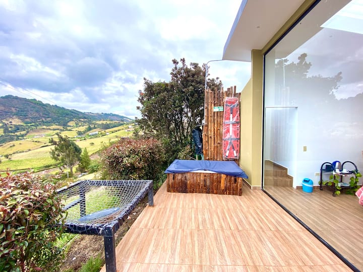 Glamping Guatavita Tiny House  Con Jacuzzi - Guatavita