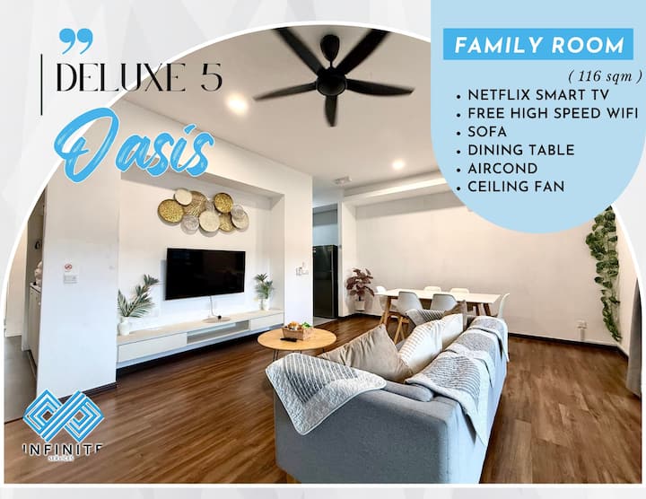 Roxy Sematan Beach Townhouse Deluxe 5 - Sematan