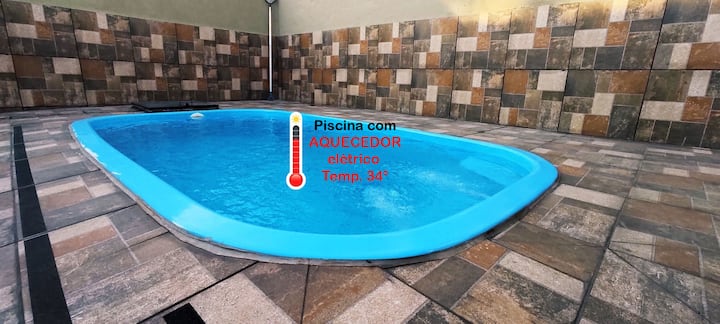 Piscina Aquecida, Ar Cond, Wifi Próx Ao Thermas - Olimpia