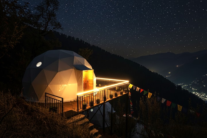 Luxury Dome Stay Manali | Himalayan Scenic Views - Manali