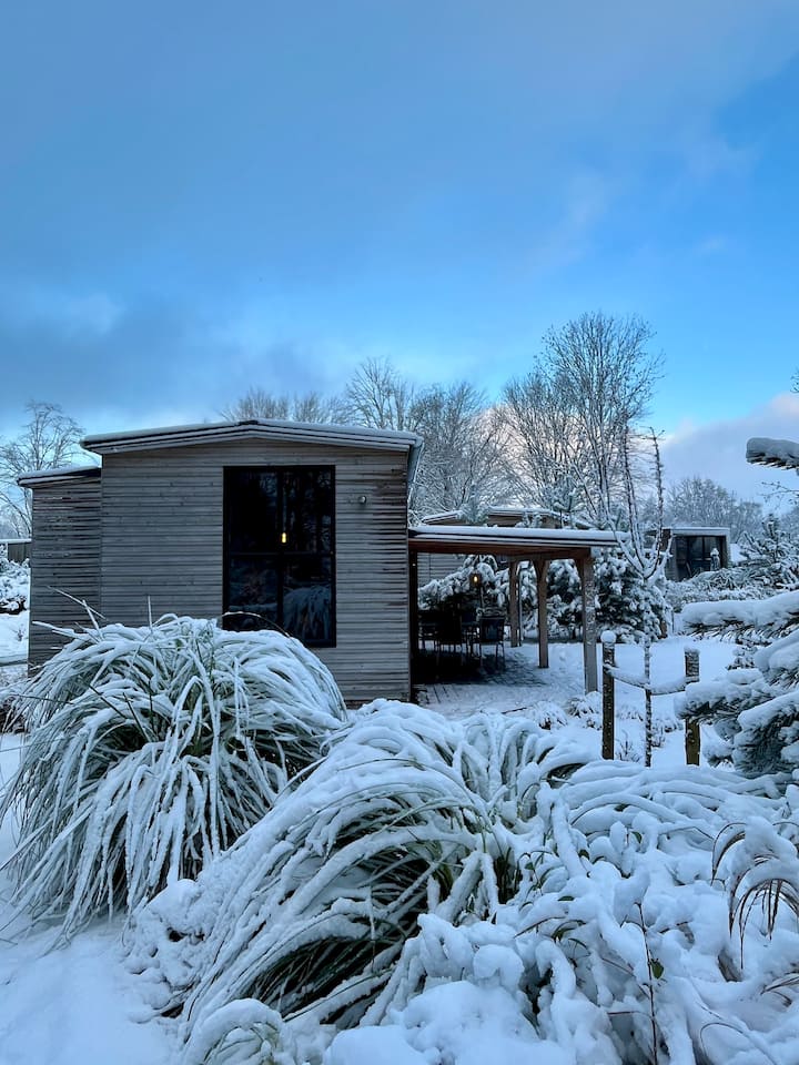 Holland Strand See Garten Kind Hund Kamin Radtour - Nunspeet
