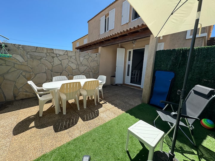 Maison 4 Pers Avec Terrasse, Piscine, Mer 200m - Marseillan