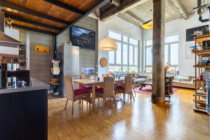 Cozy Urban Loft With Turin City Views - Turin