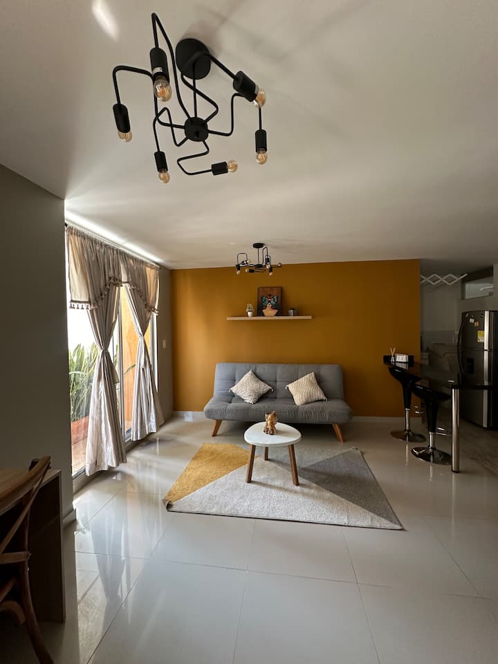 Apartaestudio Central Con Parqueadero Y Piscina. - Ibagué