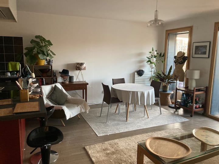 Appartement Avec Charme Face à La Seine - 불로뉴비양쿠르