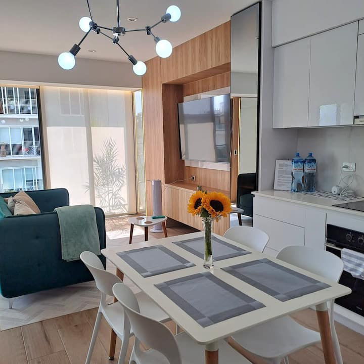 Modern Cozyloft 1kingbed Barrancolima Gym Seaview - Lima