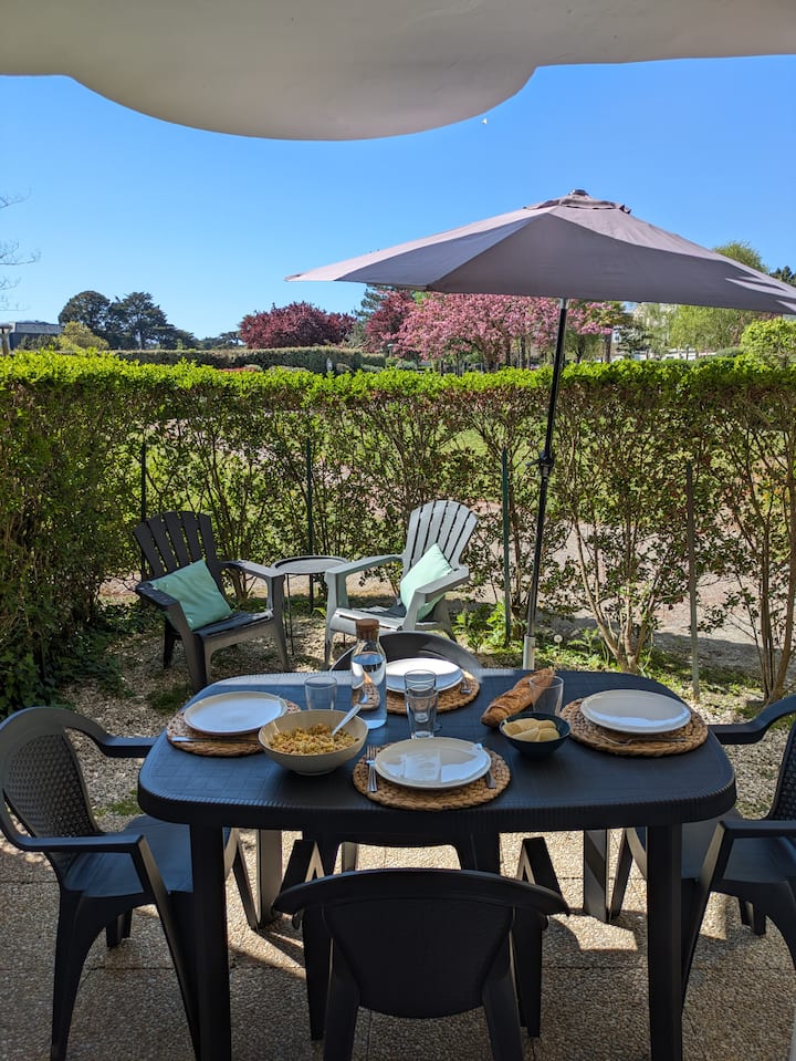 Studio L’oasis – Terrasse Privative & Plage 10 Min - Guérande