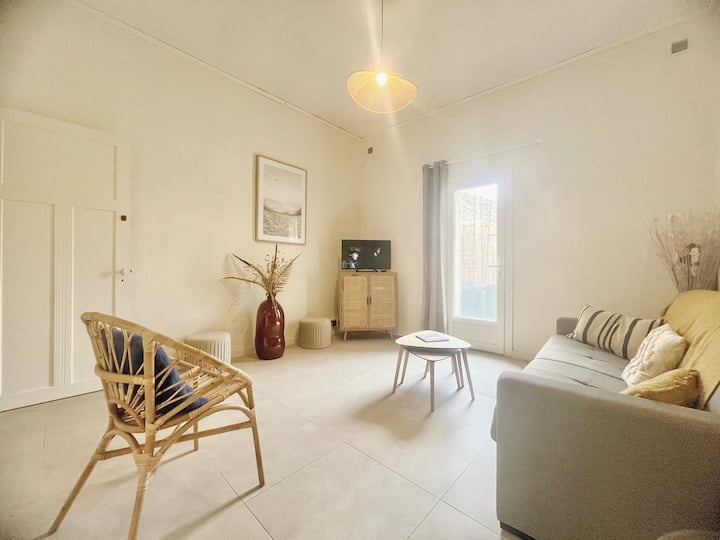 Le Cocon - 3 Lits | Clim | Terrasse | Centre | 5 P - Istres