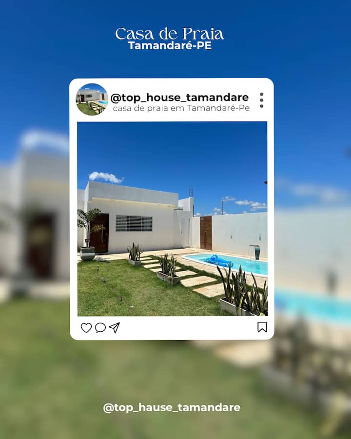 Top House Tamandare
Casa 100% Climatizada - Praia dos Carneiros