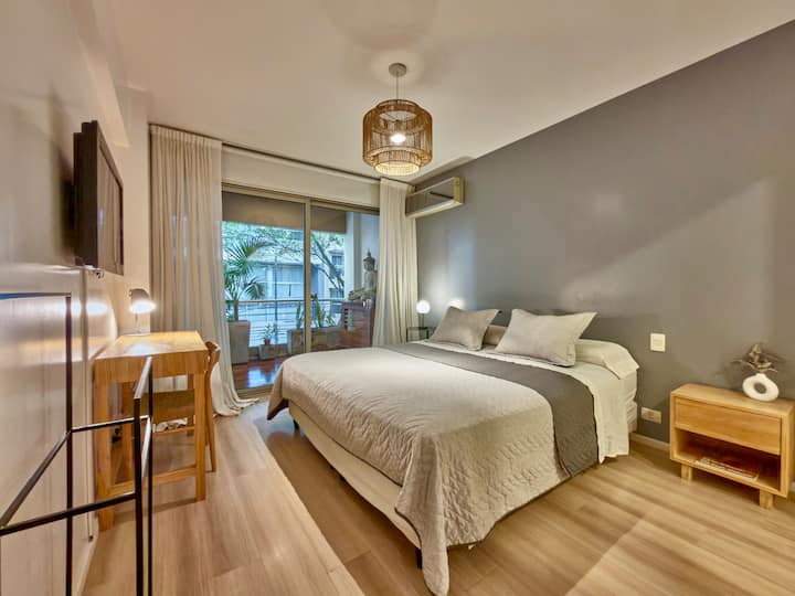 Palermo Hollywood: Wifi, Balcón, Piscina Y Laundry - Buenos Aires