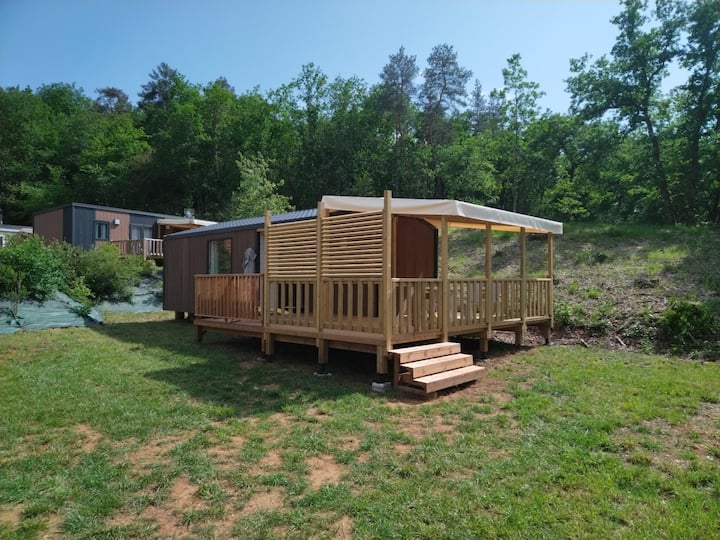 Mobil-home Confort 3 Pièces 4 Personnes Climatisé - Montignac