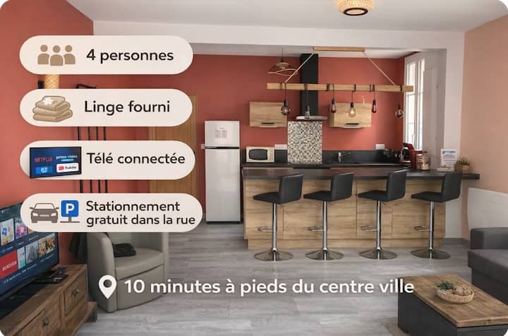 Sens Petite Maison Proche Centre-ville - Sens