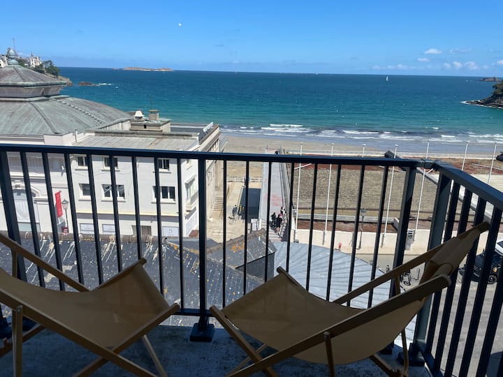Dinard Centre, Studio Vue Mer - Saint-Briac-sur-Mer