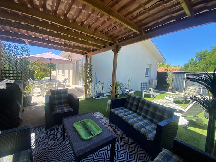 Villa Teva Classée 2* 6/8 Couchages Au Bourg - Biscarrosse